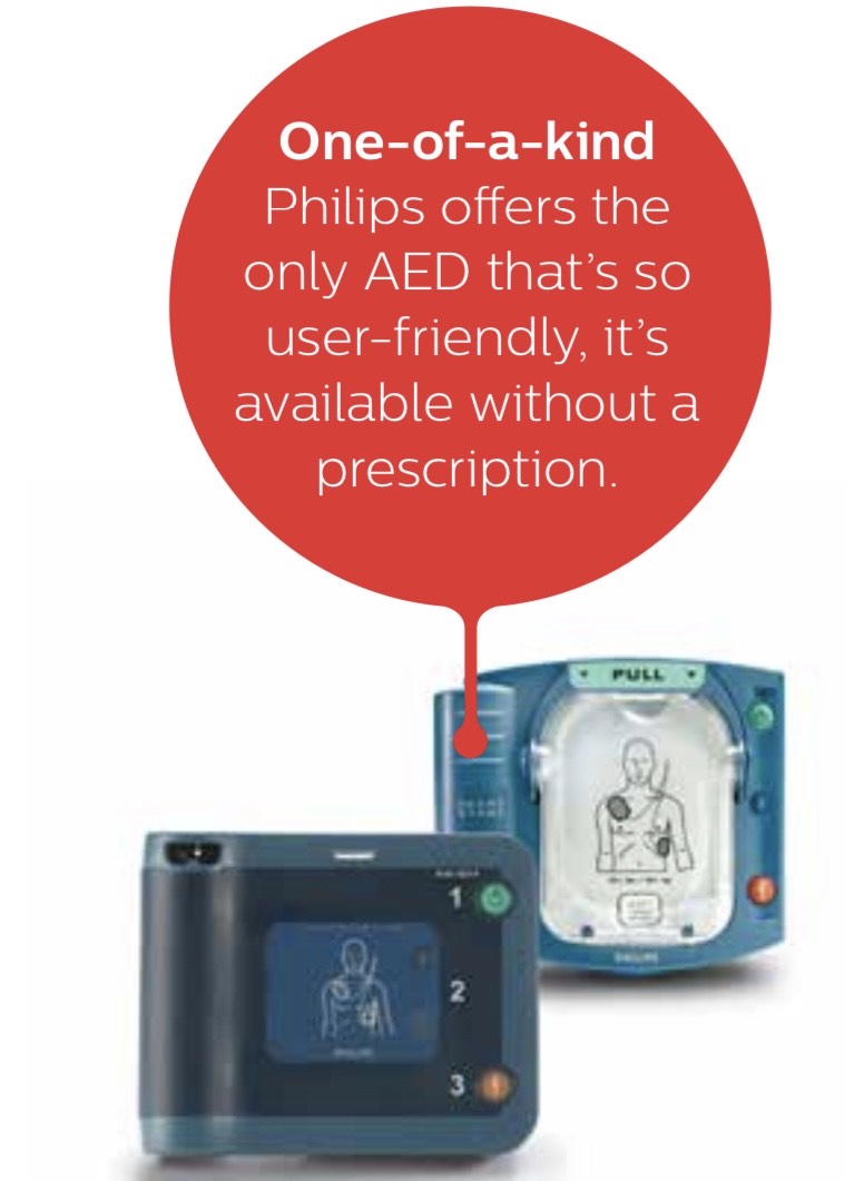 Philips HeartStart - Home/Workplace Defibrillator | Lifeheart